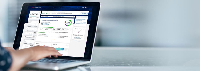 Your complete financial picture. One Password